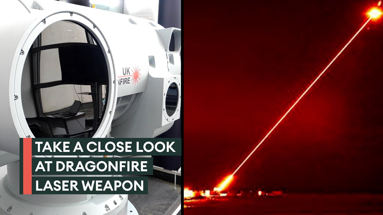 How the £10-a-shot laser precision weapon DragonFire destroys targets ...