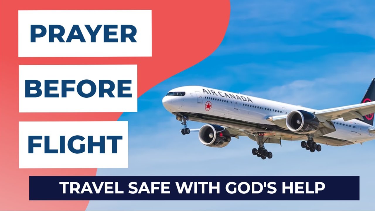 PRAYER BEFORE FLIGHT (Pray with me) Prayer for traveling safety - YouTube