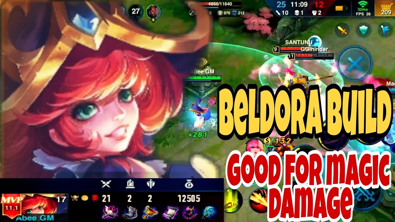Heroes Arena|Beldora Build Magic Damage|Abee Gaming play HeroesArena - YouTube