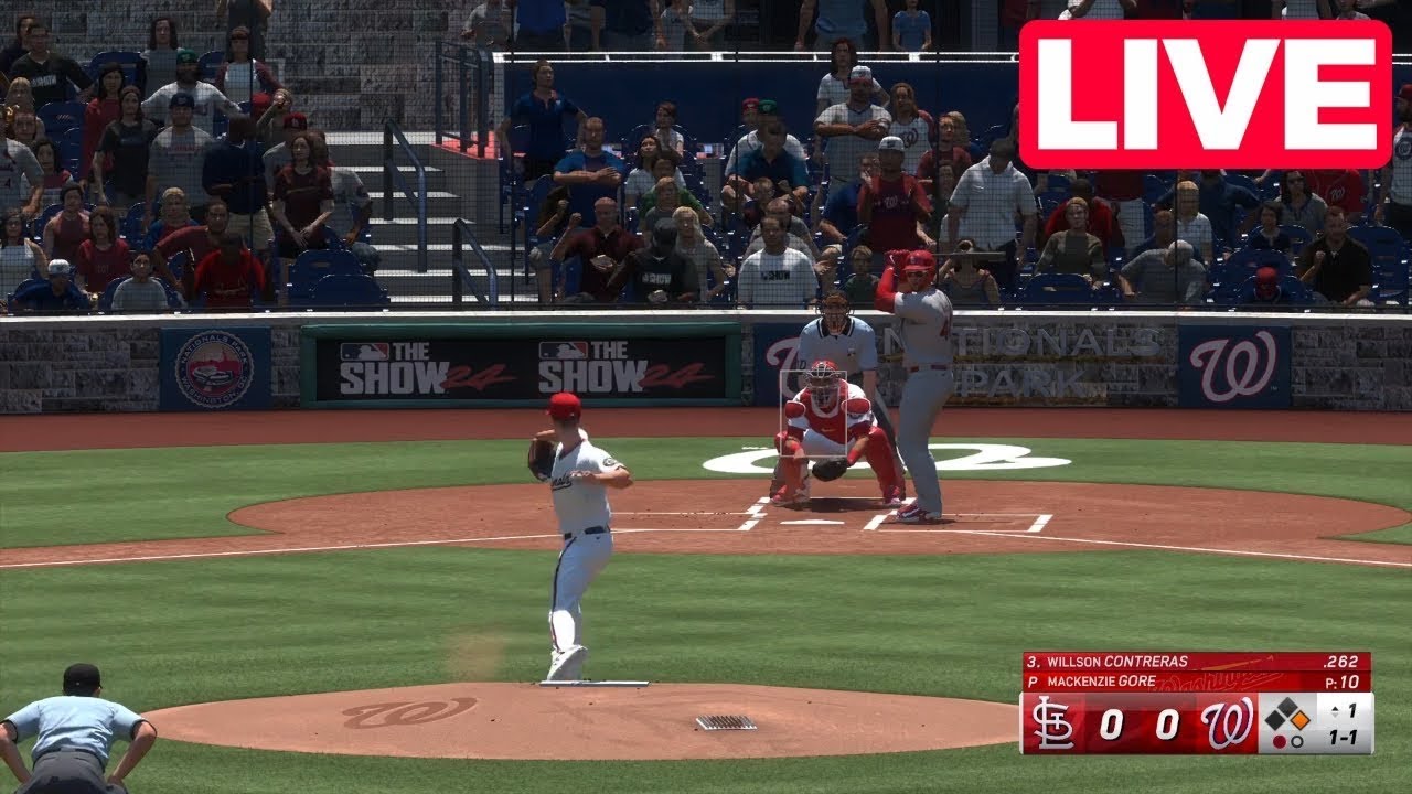 MLB LIVE🔴St.Louis Cardinals vs.Washington Nationals-8th July 2024|MLB ...
