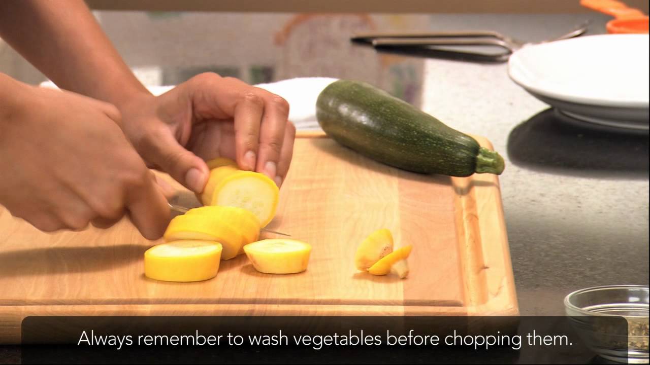 Cutting Squash - YouTube