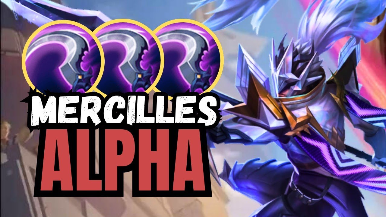 Mercilles Alpha!! How To Counter Zilong !! Alpha Best Build 2024 !! Top ...