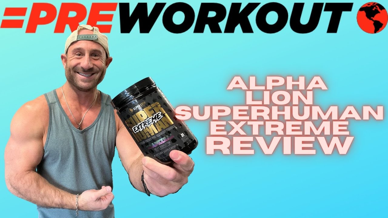 HOW EXTREME ARE YOU!? 🫵 Alpha Lion Superhuman Extreme Pre-Workout ...