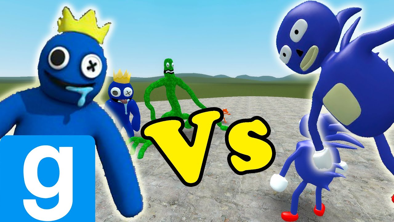 NEW RAINBOW FRIENDS NEXTBOTS Vs 3D MEMES SANIC CLONES IN Garry's Mod ...