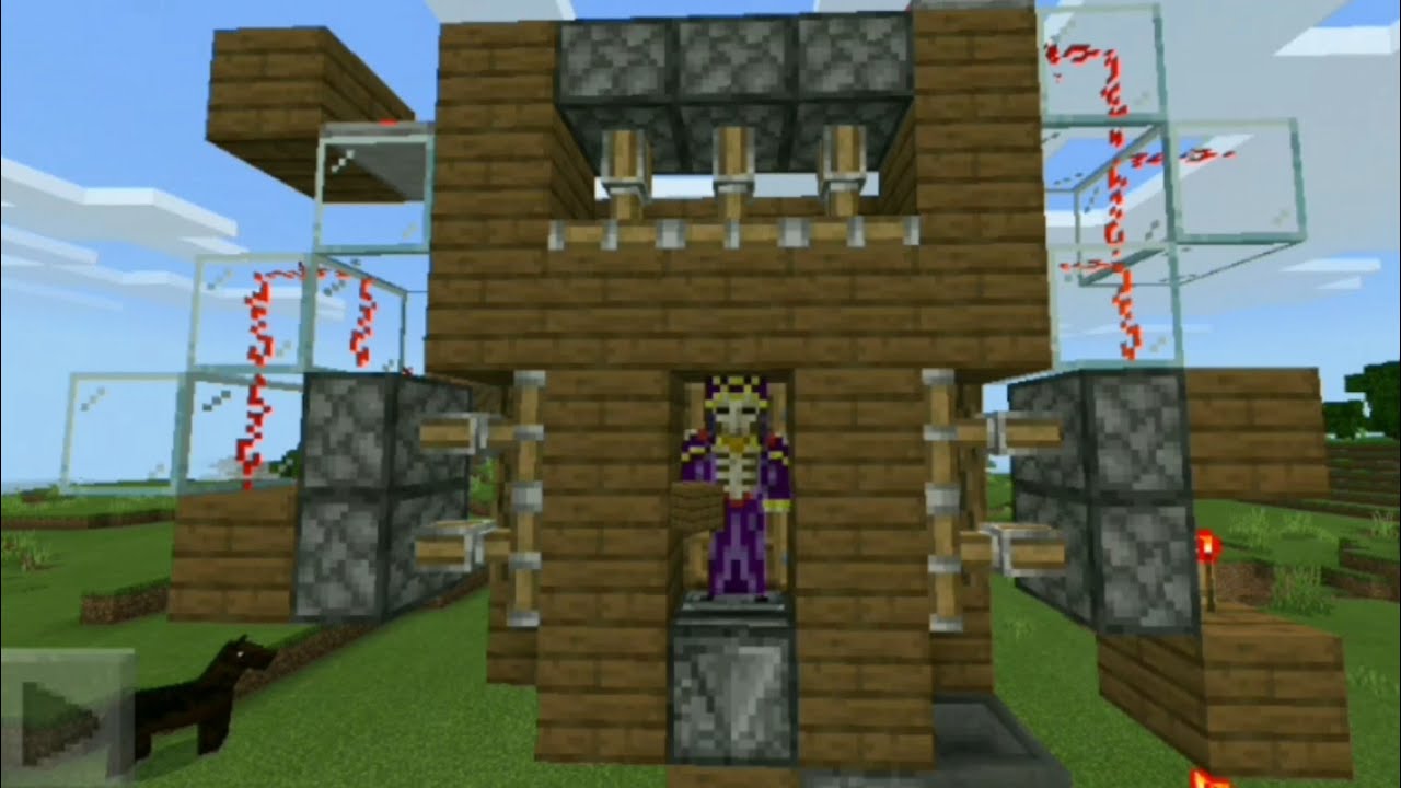 Useless door (tutorial) Bedrock - YouTube