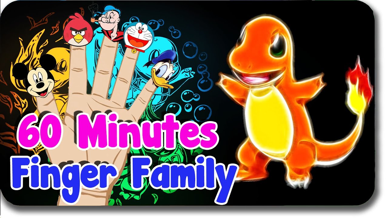 Charmander Pokemon Finger Family Collection | Cartoon Finger Family ...