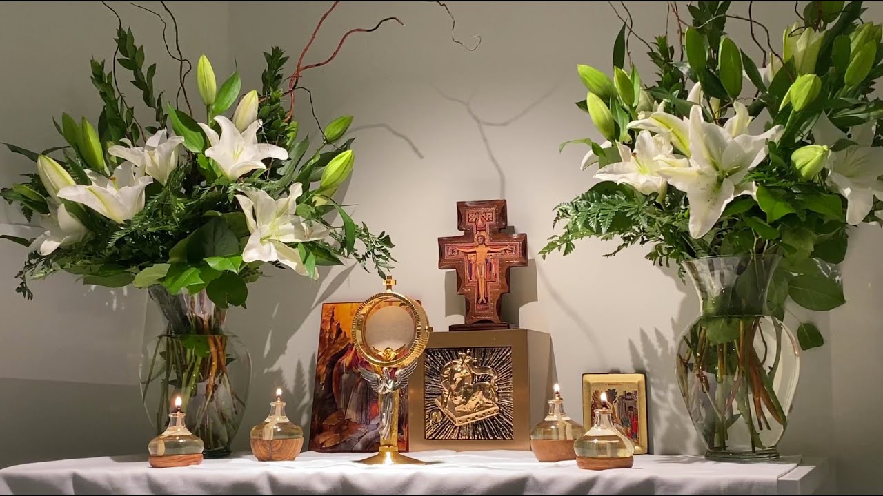 Holy Thursday Holy Hour - 9PM - Priest's Rectory - YouTube