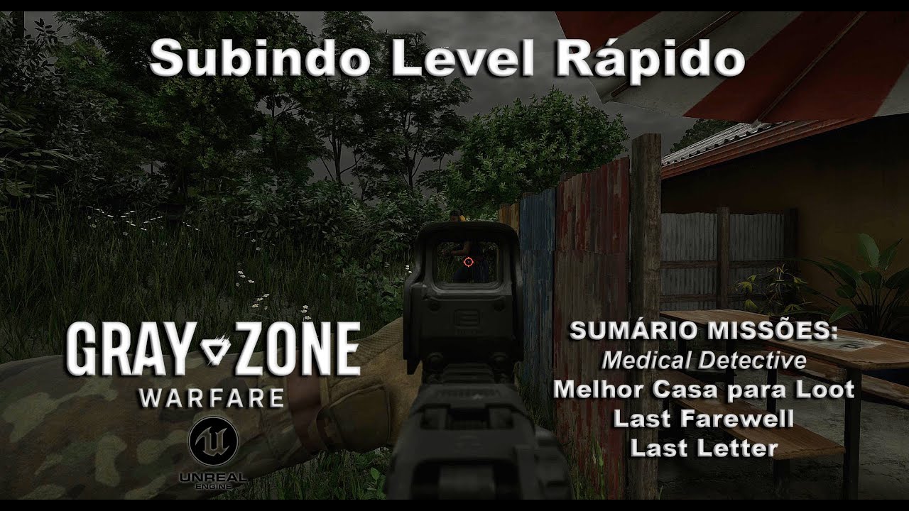 Gray Zone Warfare Subindo de Nivel Rapido! Missões Medical Detective e ...