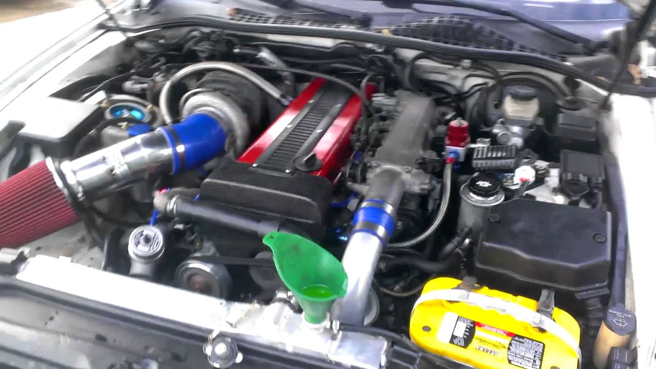 SC300 with 1jz swap and BC264 cams idle. - YouTube