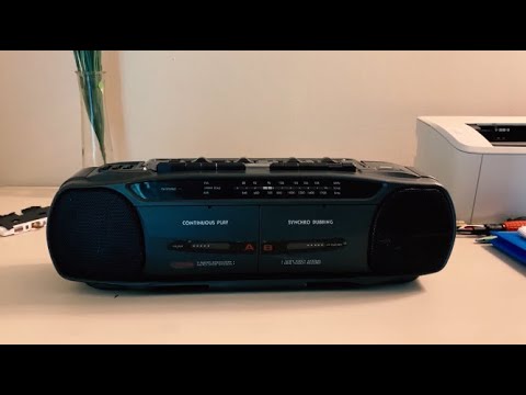 Converting an Old Boombox into a Bluetooth Speaker!! - YouTube