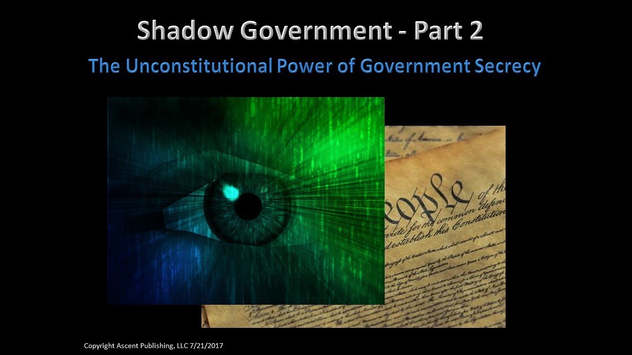 Shadow Goverrnment Short Part 2 - YouTube