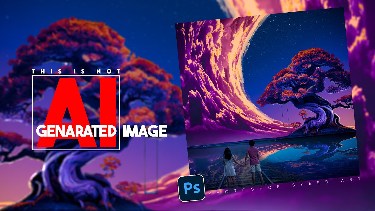 This is not AI Generated Image | Fantasy Artwork Photoshop Speed Art ...