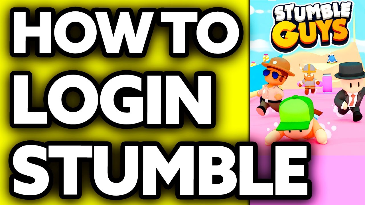 How To Login in Stumble Guys (Step by Step!) - YouTube