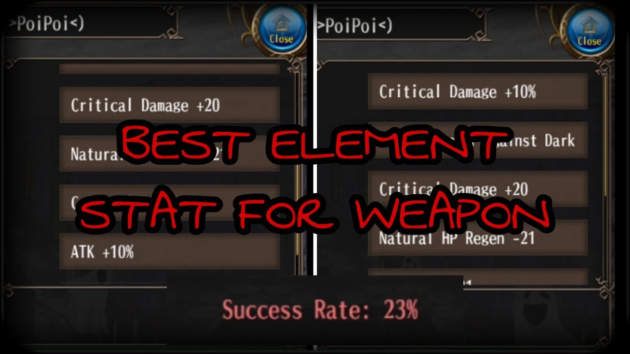 Best Physical Element Weapon Stat [Toram Online] - YouTube