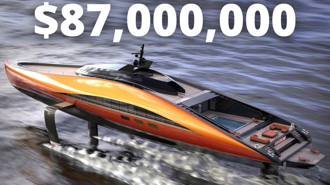 Plectrum - The Super Yacht That Can FLY - YouTube