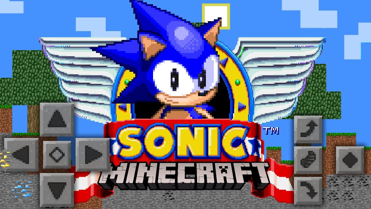 Sonic In Minecraft 2D Full Gameplay! - YouTube