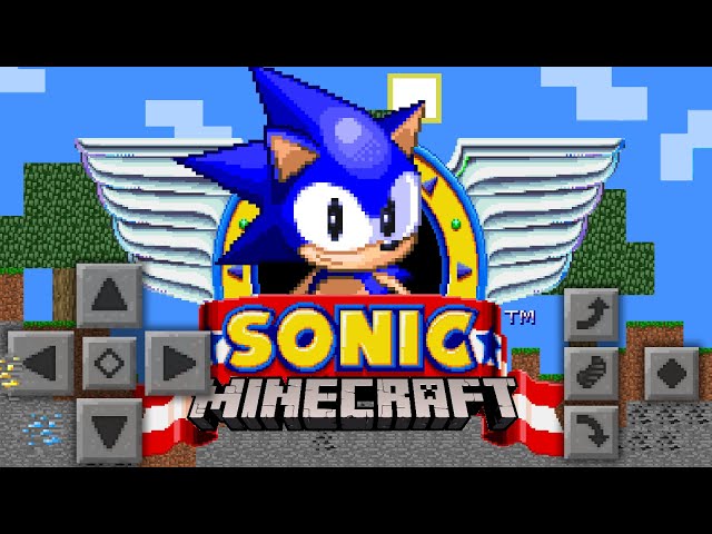 Logotipo De Sonic De Minecraft Minecraft Soniccraft W/ ZaiLetsPlay