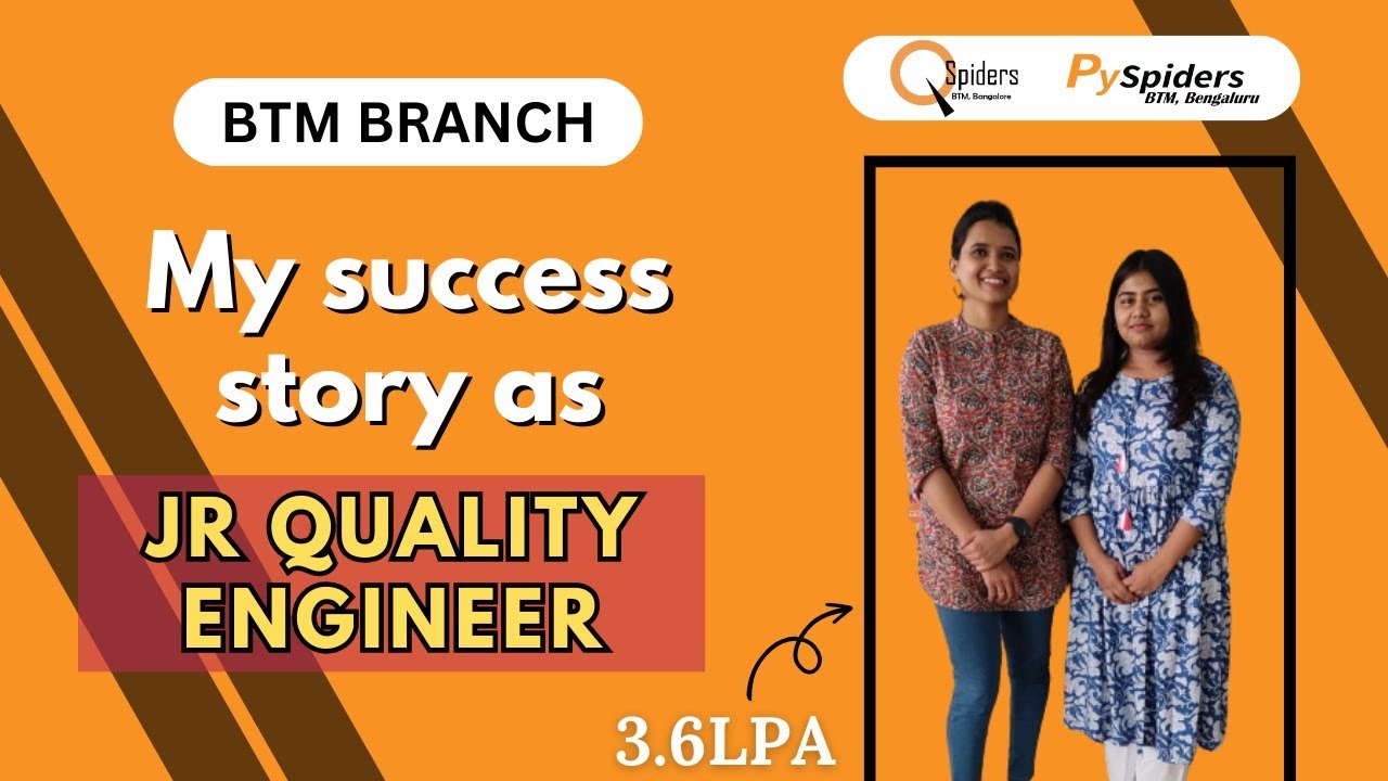 Congratulations Papiya Biswas getting placed from Qspiders BTM - YouTube