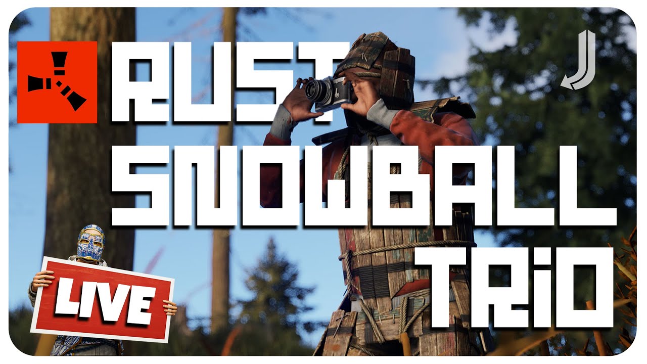 🔴RUST LIVE - A Trio Builds a ZERG BASE on Rust | 3X Rust Gameplay - YouTube