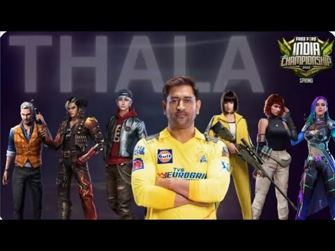 free fire India brand ambassador MS Dhoni sir | free fire India ...