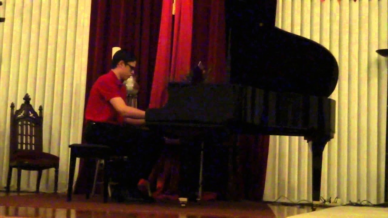 Piano Recital 2014 - Cameron - YouTube