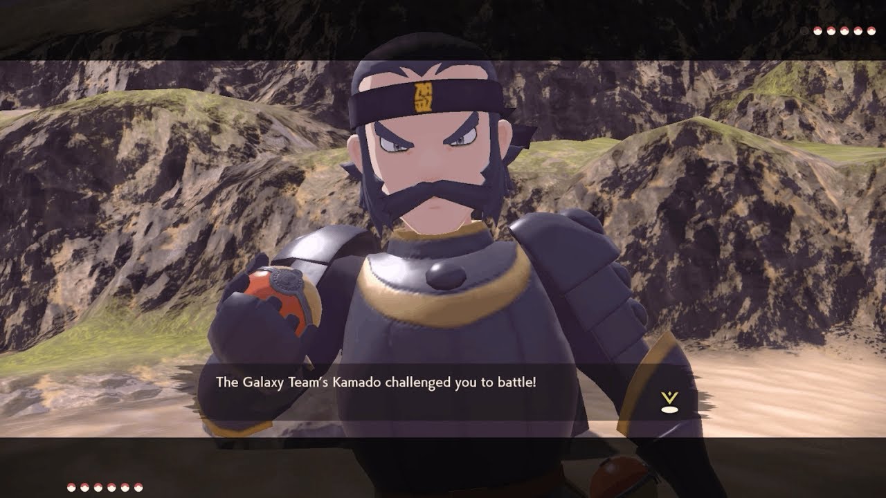 Battling Commander Kamado again in Pokémon Legends: Arceus [No ...