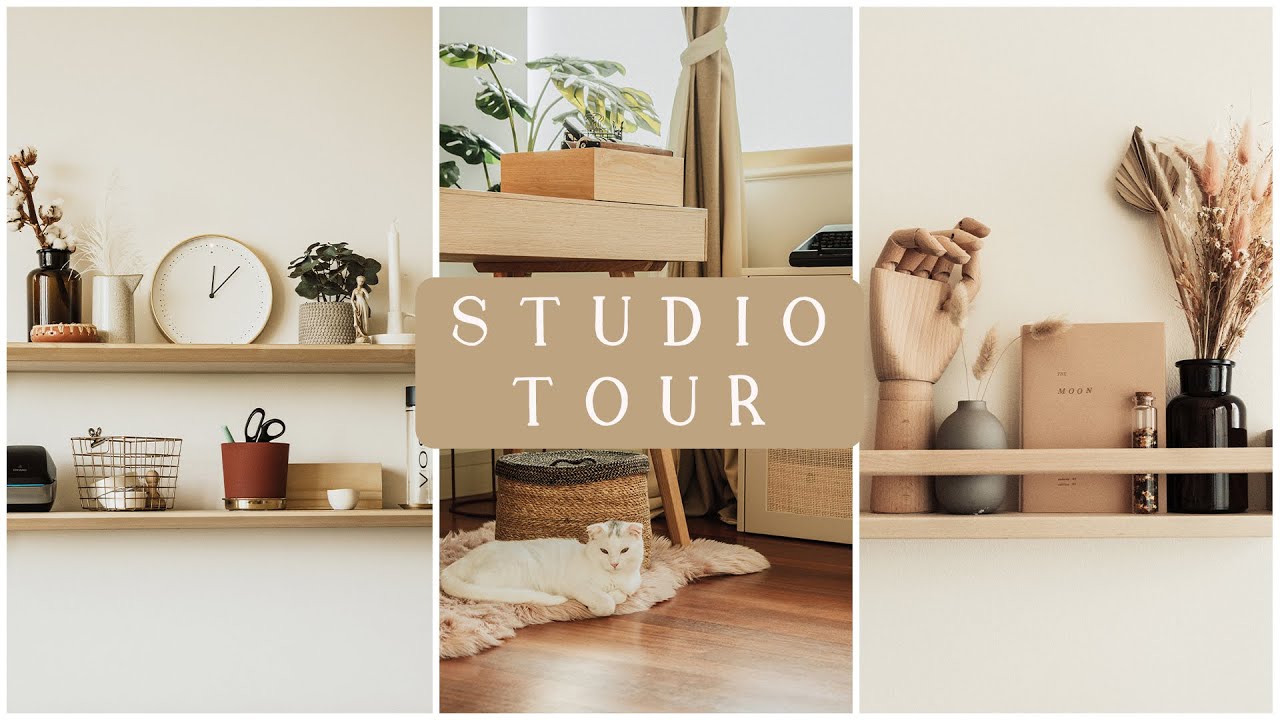 Creative Studio / Workspace Tour - YouTube