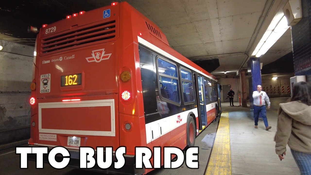 TTC Route 162 Bus Ride From Post Rd & Bayview Avenue to Lawrence Subway ...