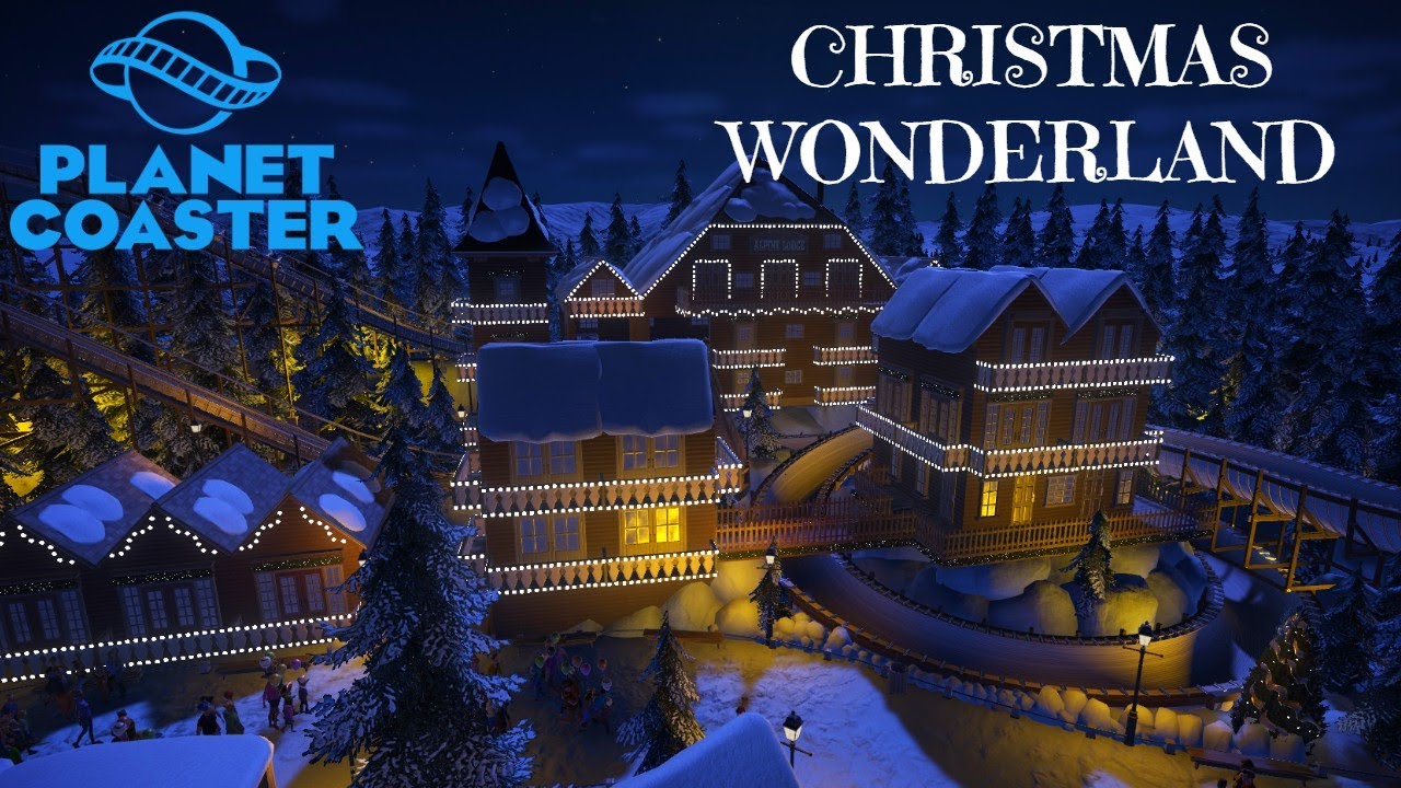Let's Play Planet Coaster - Christmas Wonderland Episode 9 - YouTube