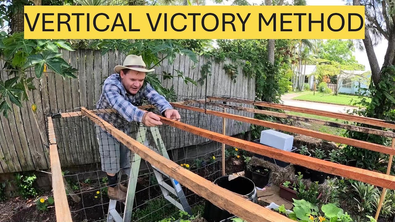 Grow 10X MORE Vertical Food in Half the Space! - YouTube