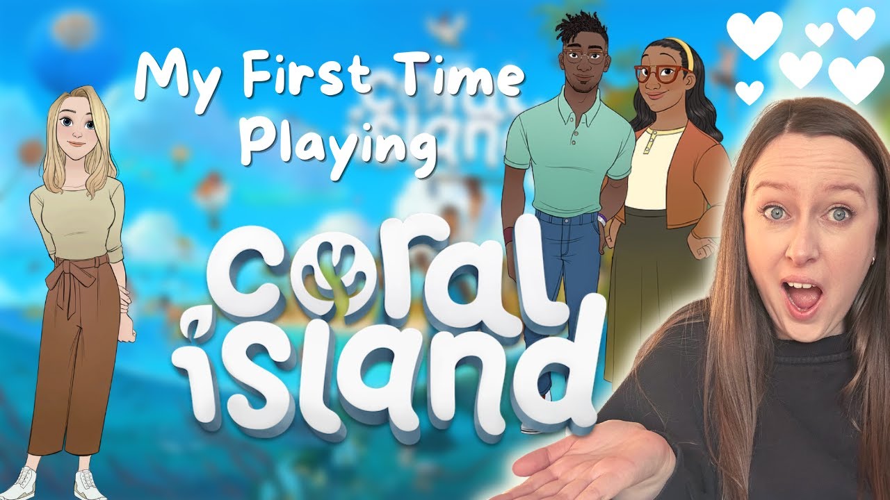 PLAYING CORAL ISLAND FOR THE FIRST TIME | COZY GAME LETS PLAY | EPISODE ...