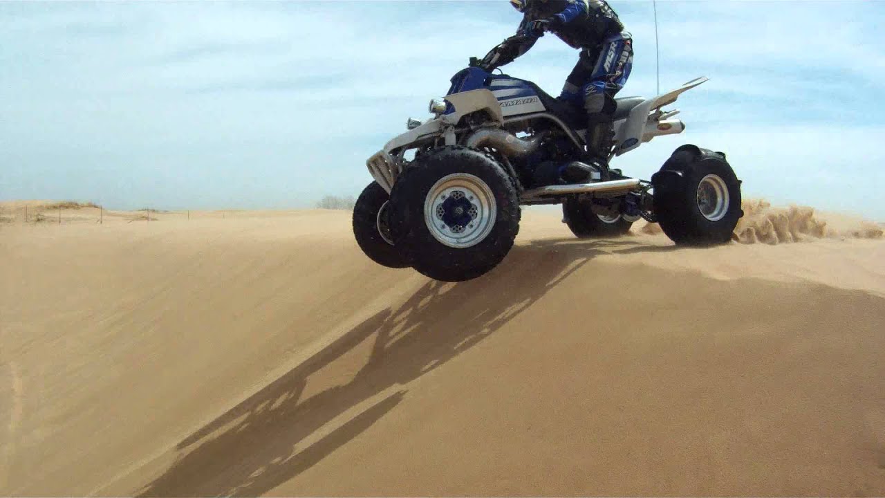 Little Sahara 2014 - Banshee Jumping Dune View - YouTube