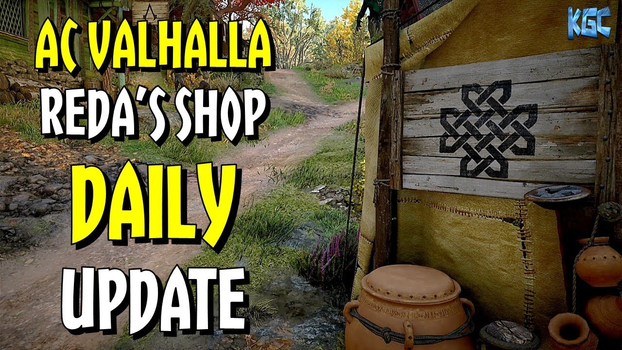 AC Valhalla - REDA's SHOP DAILY UPDATE - 22 Sept 2022 - YouTube