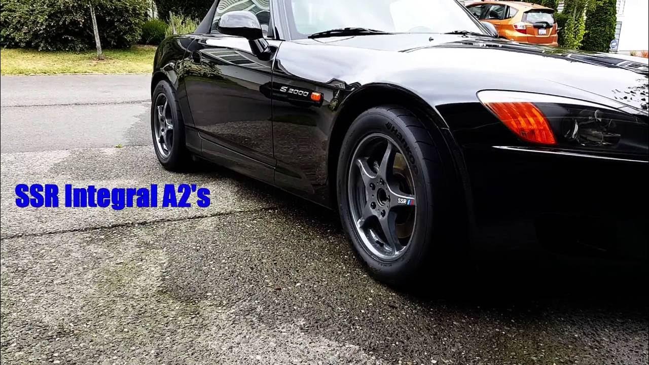 New Wheels & Tires!! SSR Integral A2's - YouTube