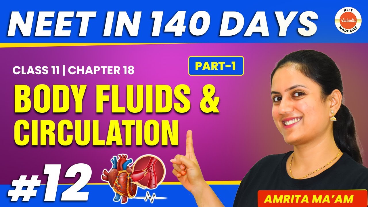 Body Fluids and Circulation (Part 1) | Class 11 chapter 15 | NEET 2024 ...