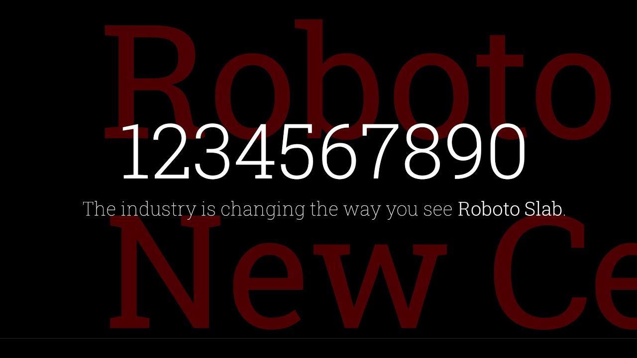 Roboto New Cent - FREE DOWNLOAD on Google Drive - YouTube