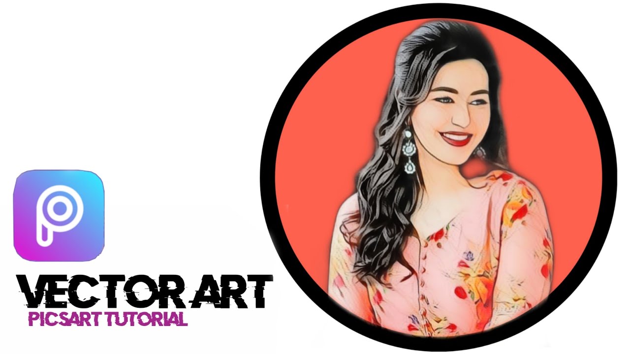 Girls Picsart Portrait Cartoon Photo Editing Tutorial | Photo Editing ...