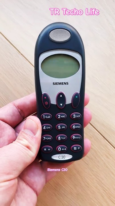 Siemens C30 #smartphone #retro #tech #viralvideo #samsungtablet #samsung #trending # ...