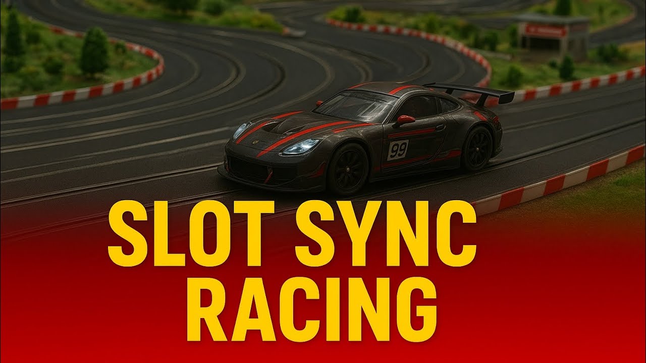 Slot Sync Racing The virtual slot car Club - Race from Anywhere - YouTube
