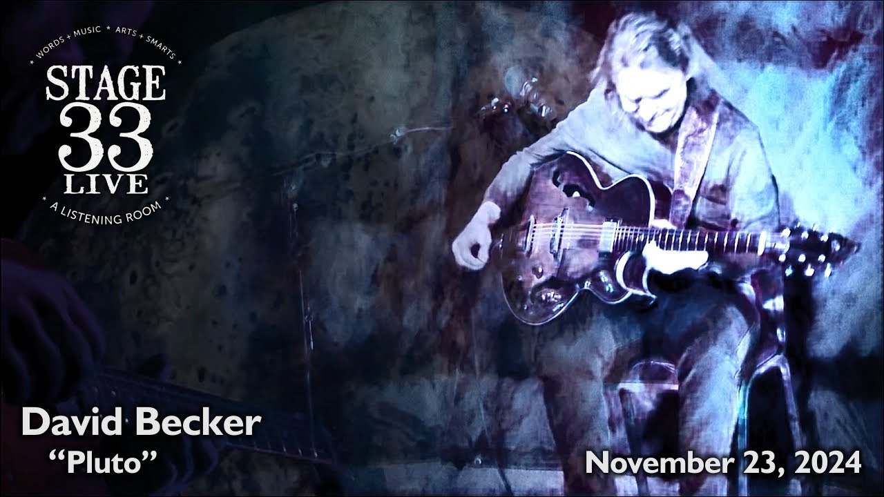 David Becker - Pluto (Stage 33 Live; November 23, 2024) - YouTube