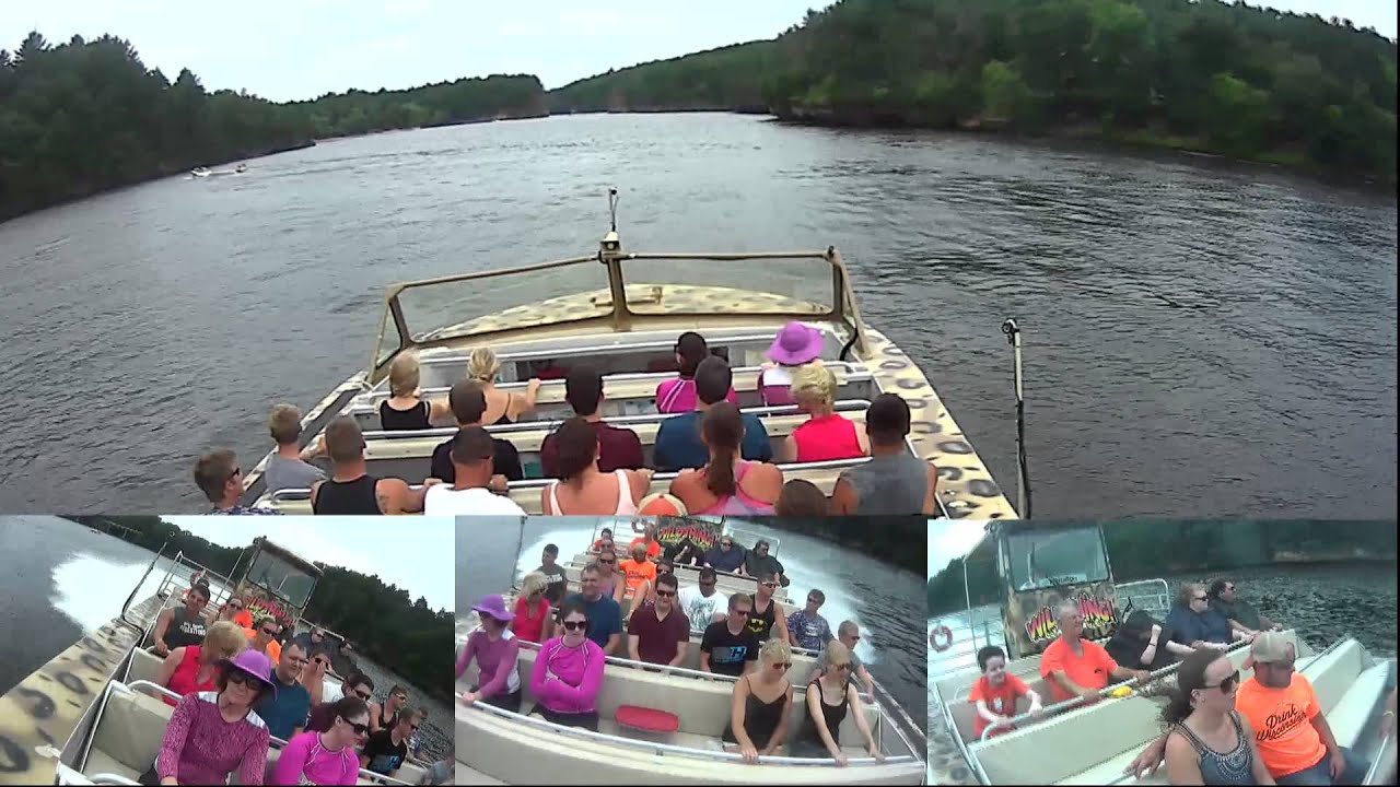 Wildthing Jet Boat in Wisconsin Dells - YouTube