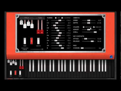 COMBO V Virtual Transistor combo Organ by MARTINIC - YouTube