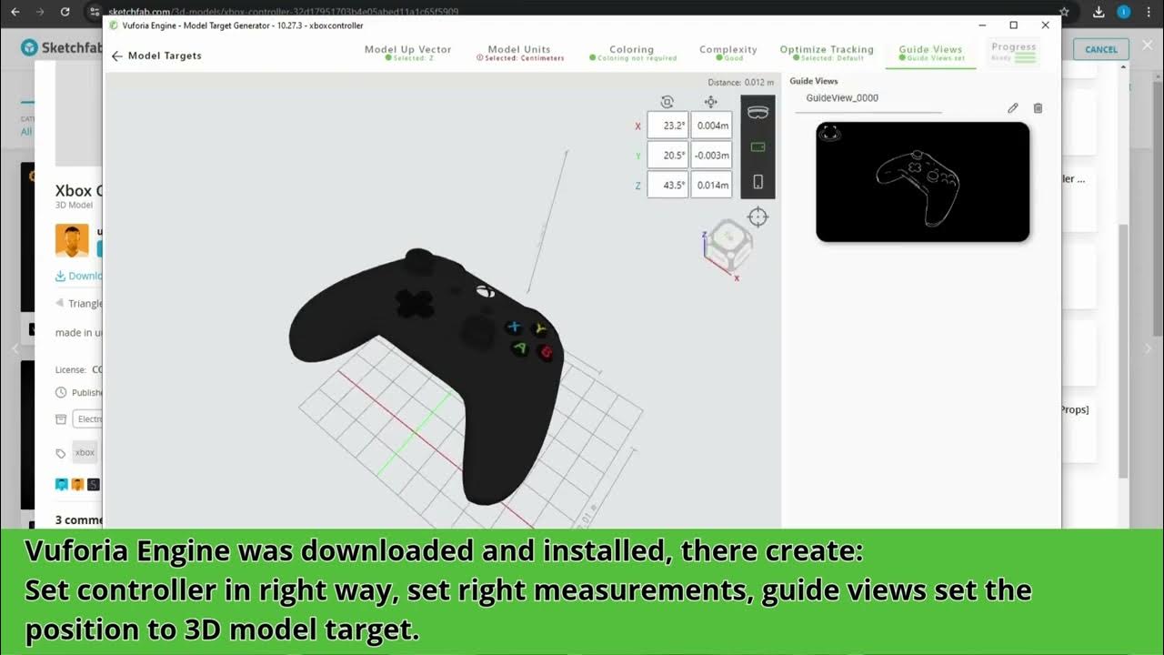 Make a Vuforia Model Target in Unity | AR - Digital Twin - YouTube