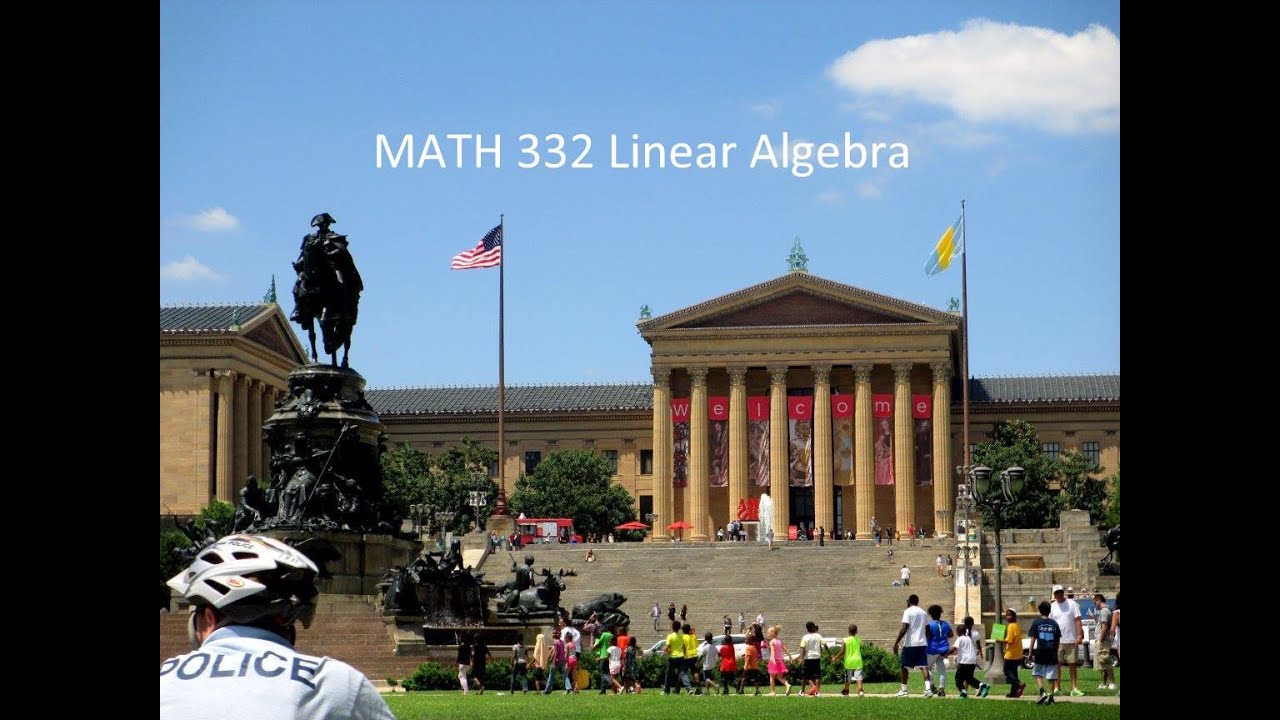 32 MATH 332 Fundamental Theorem of Linear Algebra - YouTube