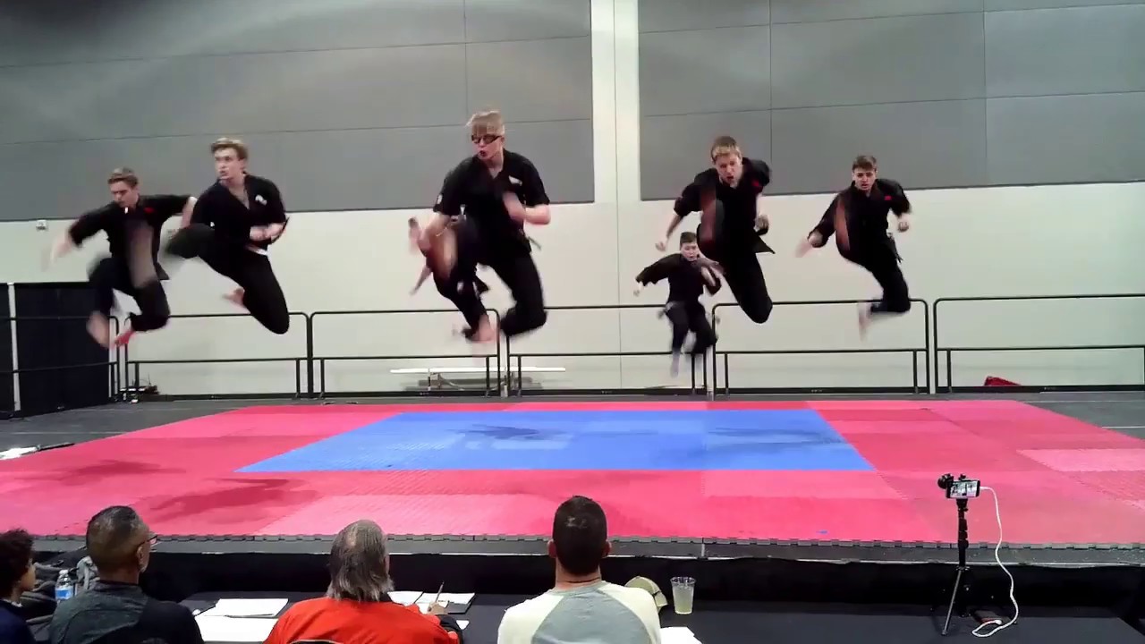 Black Belt Demo at Compete World Martial Arts Tournament - YouTube