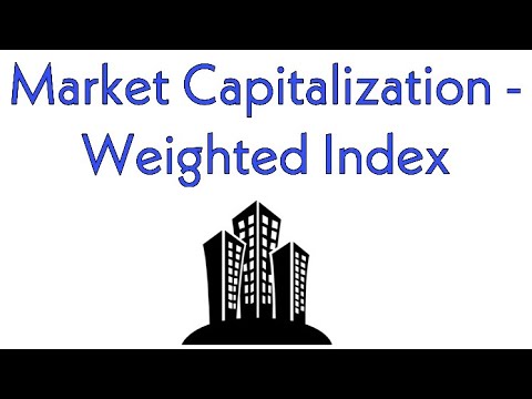 Market Capitalization Weighted Index / وزن المؤشر مرجحا برأس المال ...