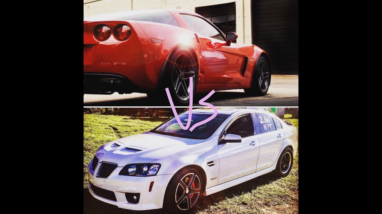 C6Z06 vs. G8GXP #GotGapped2017 - YouTube