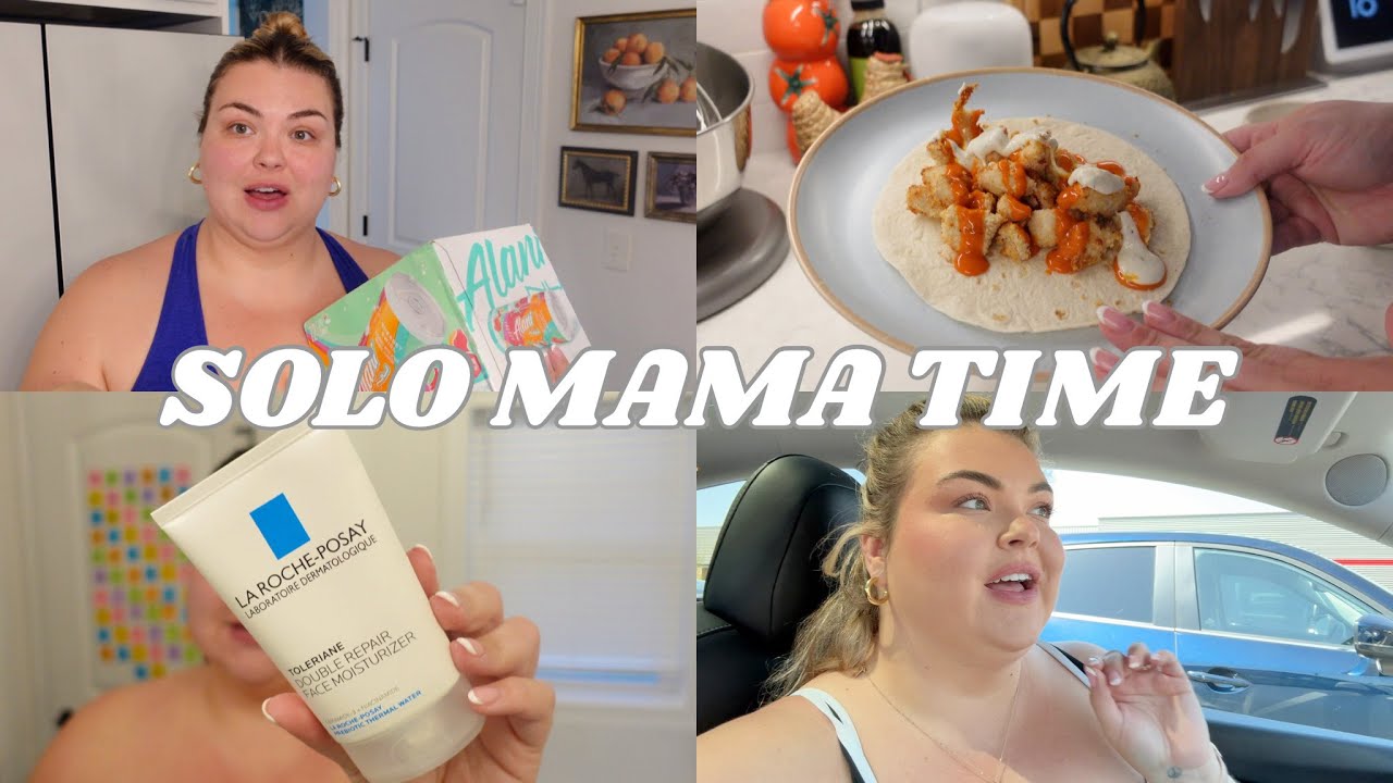 REALISTIC NIGHT ALONE VLOG | mama time when baby goes to bed - YouTube