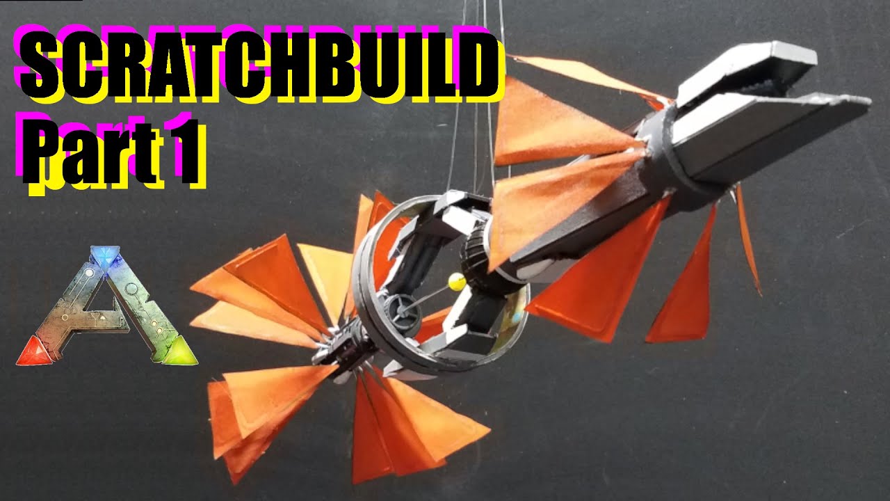 How To Scratch Build A Spaceship from Concept (part 1) | Ark Survival ...