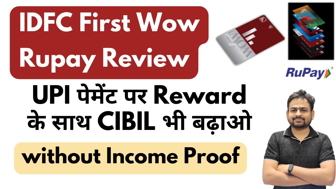 IDFC Wow Credit Card Benefits | FD Rupay Credit Card | IDFC Wow Credit ...